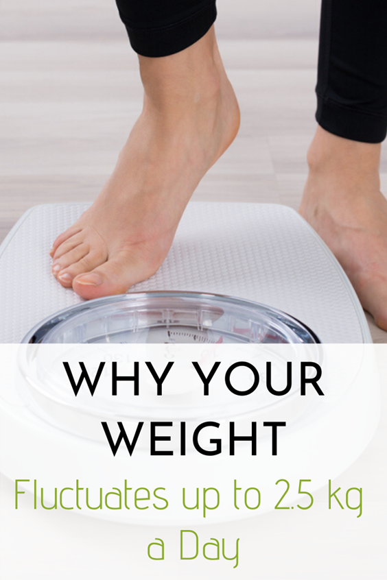 Why Your Weight Fluctuates up to 2.5 kg a Day