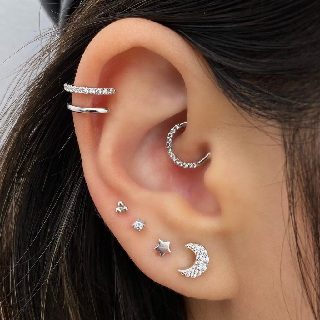 Types of Ear Piercings: Best Ear Piercing Chart and Guide | Women's ...