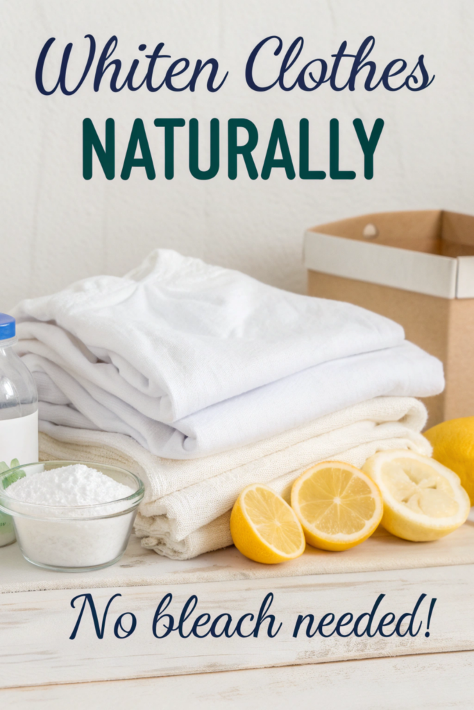 How to Whiten Clothes Naturally | Women's Alphabet