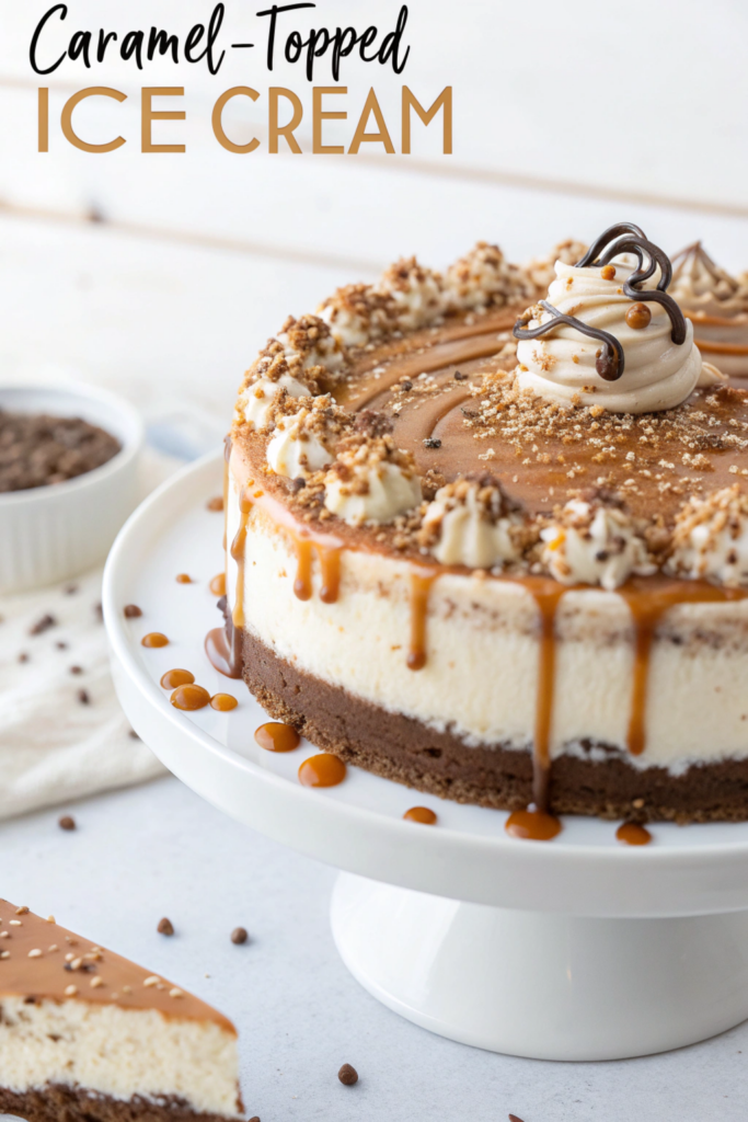 Caramel-Topped Ice Cream Cake | Women's Alphabet