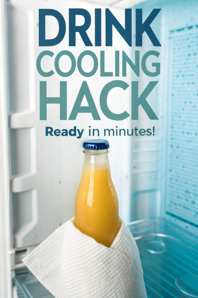 Quick Drink Cooling Hack: Chill Your Beverages in Minutes! | Women's ...