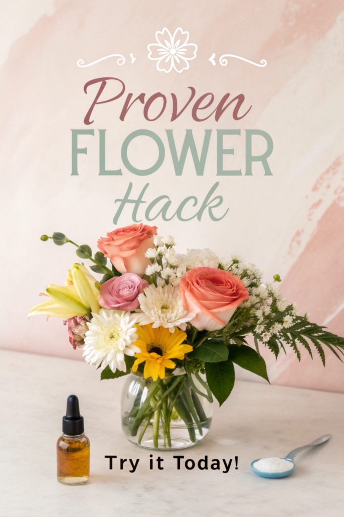 Proven Flower Hack: Keep Your Bouquets Fresh for Weeks | Women's Alphabet