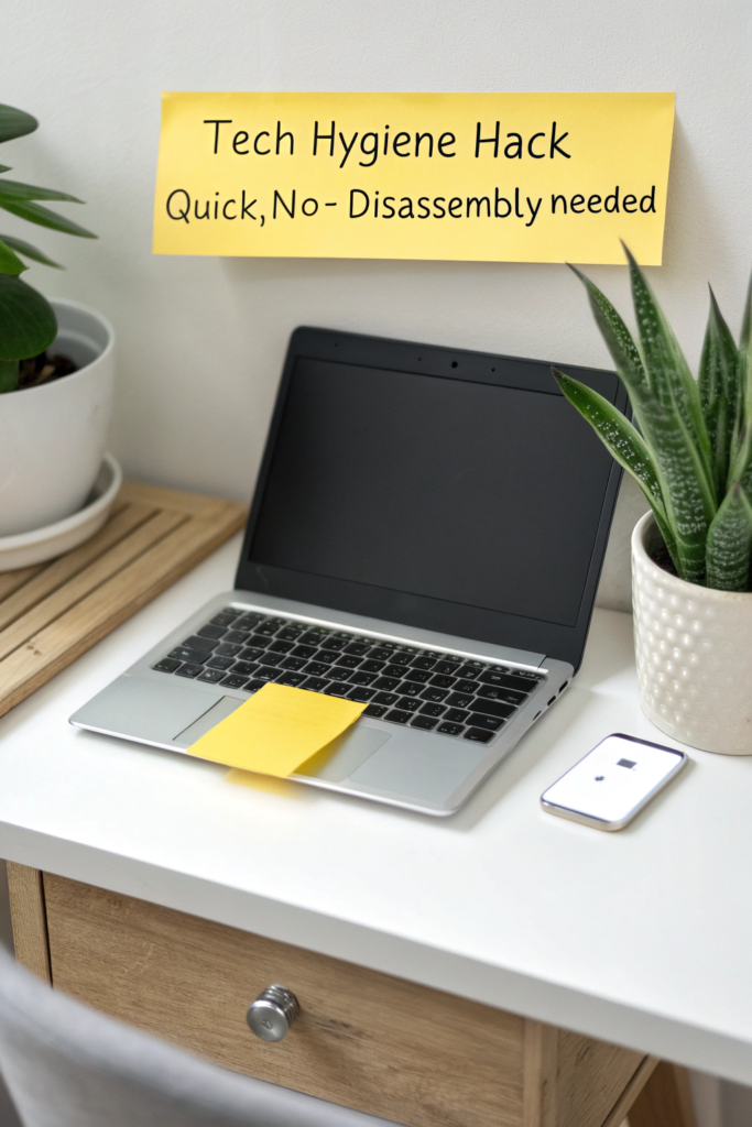 The Sticky Note Keyboard Cleaning Hack | Women's Alphabet