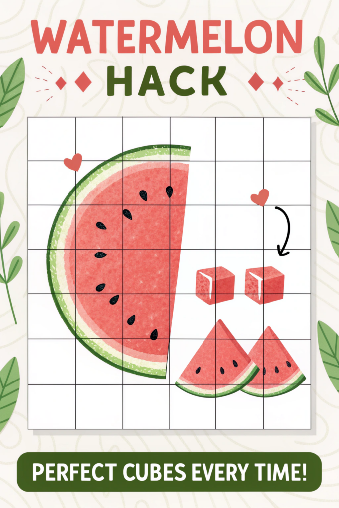The Ultimate Guide to Perfect Watermelon Cubes | Women's Alphabet