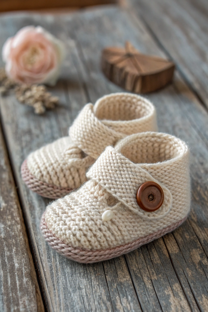 Snuggle-Ready Baby Booties | Women's Alphabet