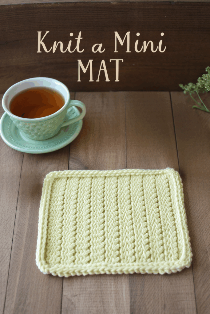 Stitch Your Own Sunny Mat | Women's Alphabet
