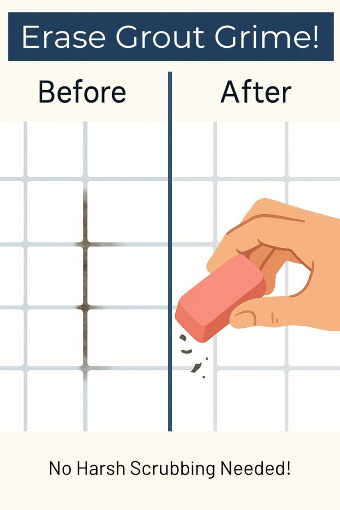The Ultimate Eraser Hack for Clean Grout | Women's Alphabet