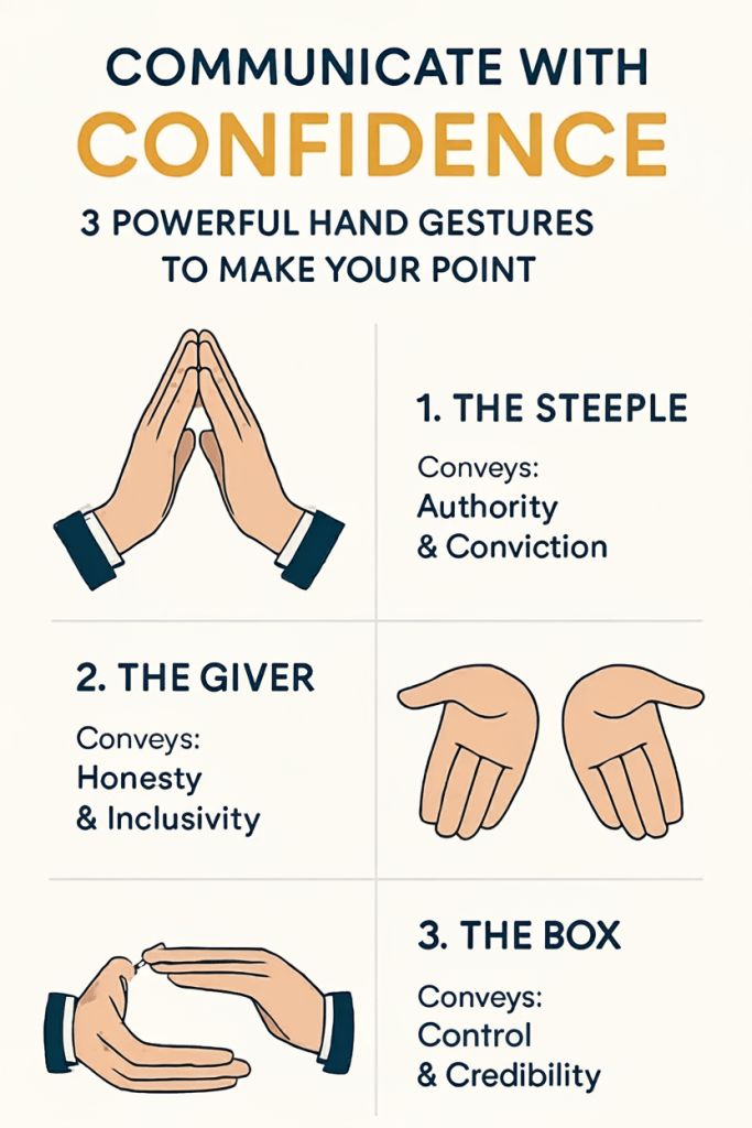 Speak with Confidence: 3 Powerful Hand Gestures | Women's Alphabet