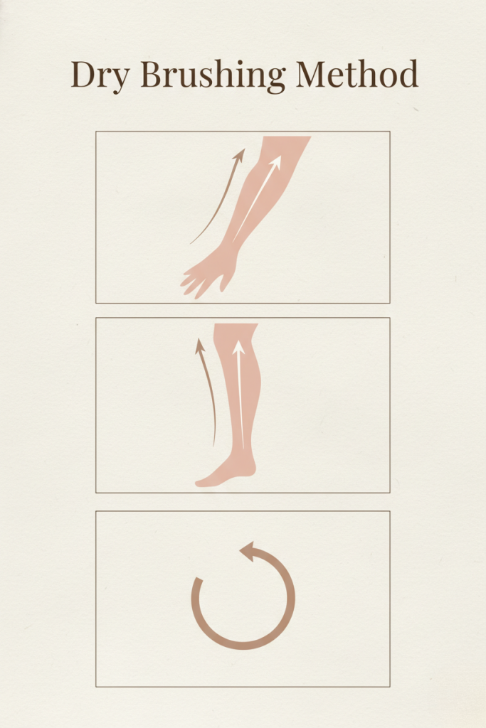 The 30-Second "Dry Brushing" Routine for Smoother Skin Before You ...